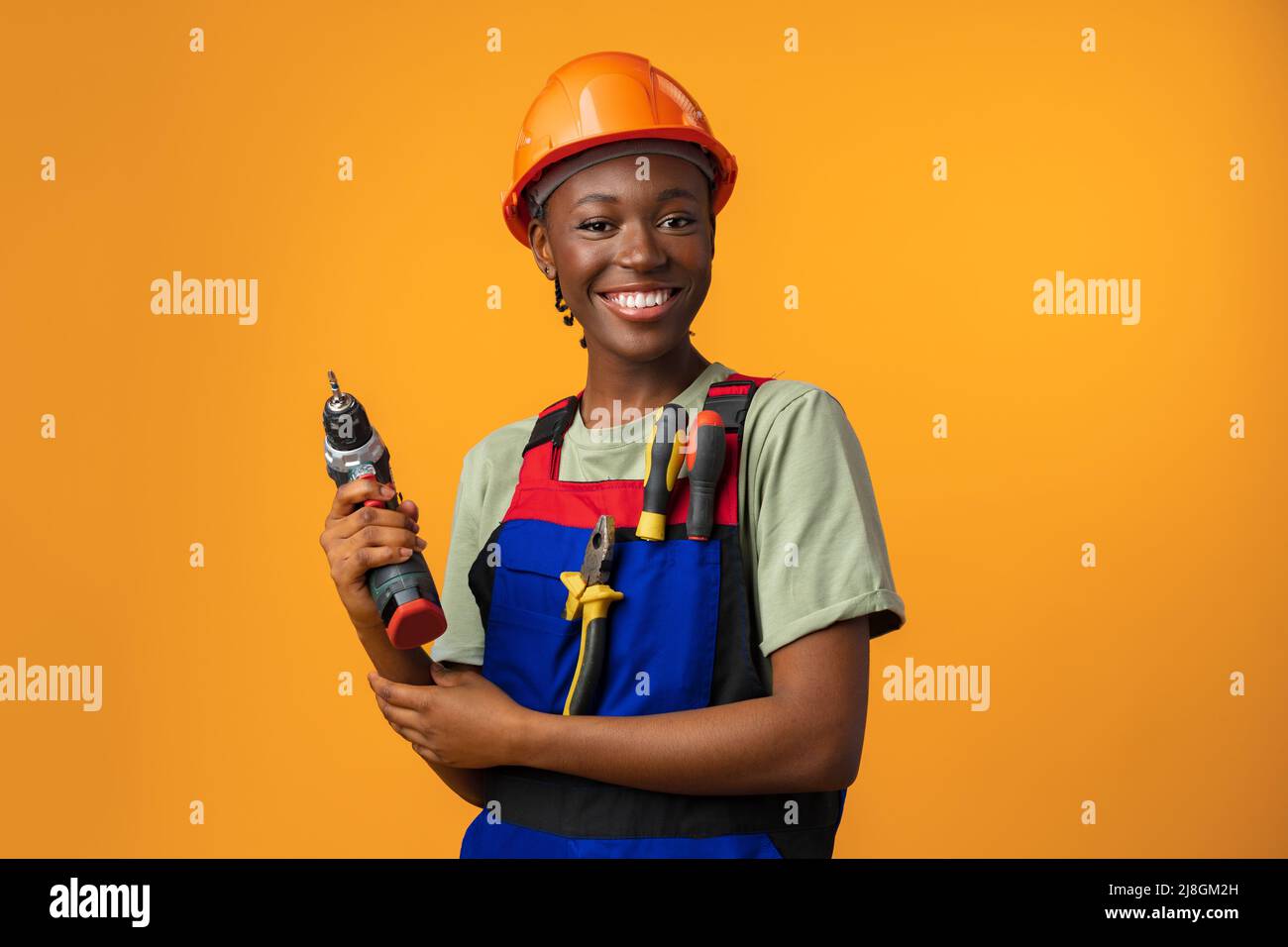 African american renovating house hi-res stock photography and images ...