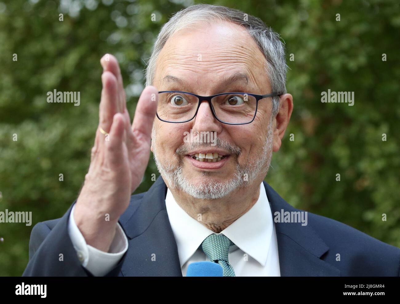 Berlin, Germany. 16th May, 2022. Georg Thiel, President of the Federal ...