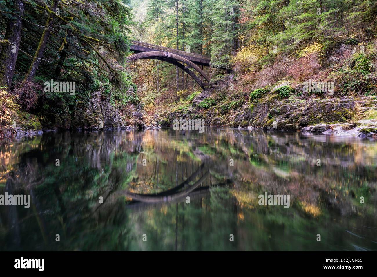 Moulton falls bridge hi-res stock photography and images - Alamy