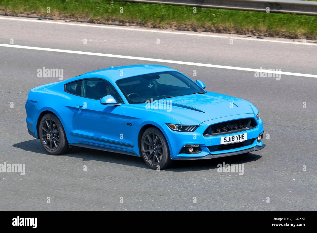 Mustang Azul Claro