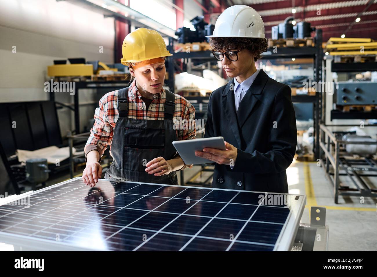 Solar panel inspection hi-res stock photography and images - Alamy