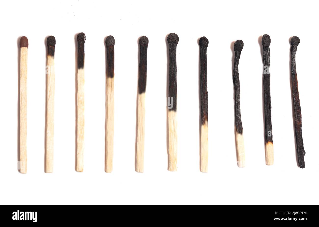 The stages of fire Cut Out Stock Images & Pictures - Alamy