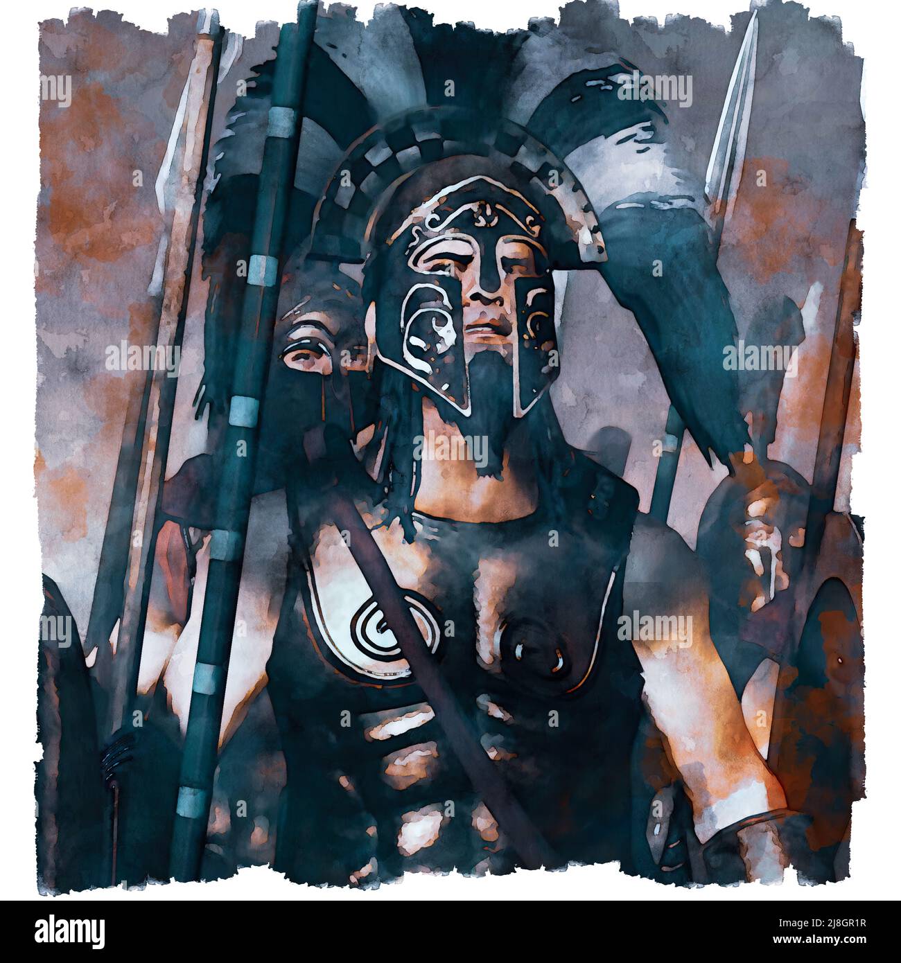 Spartan army hi-res stock photography and images - Alamy