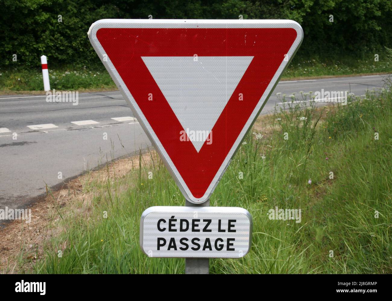 French road sign Stock Photo - Alamy