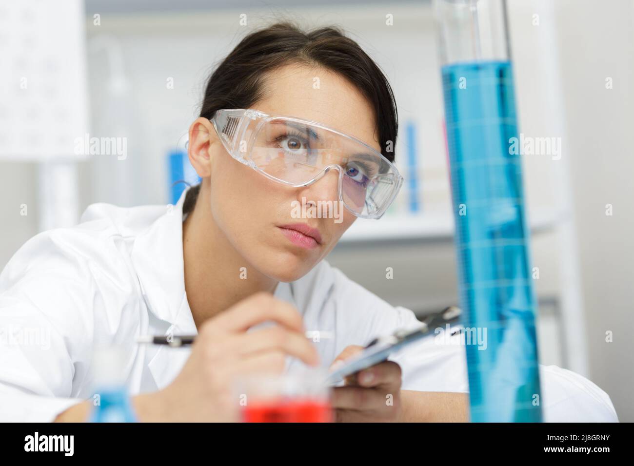 laboratory work woman working in the lab Stock Photo - Alamy