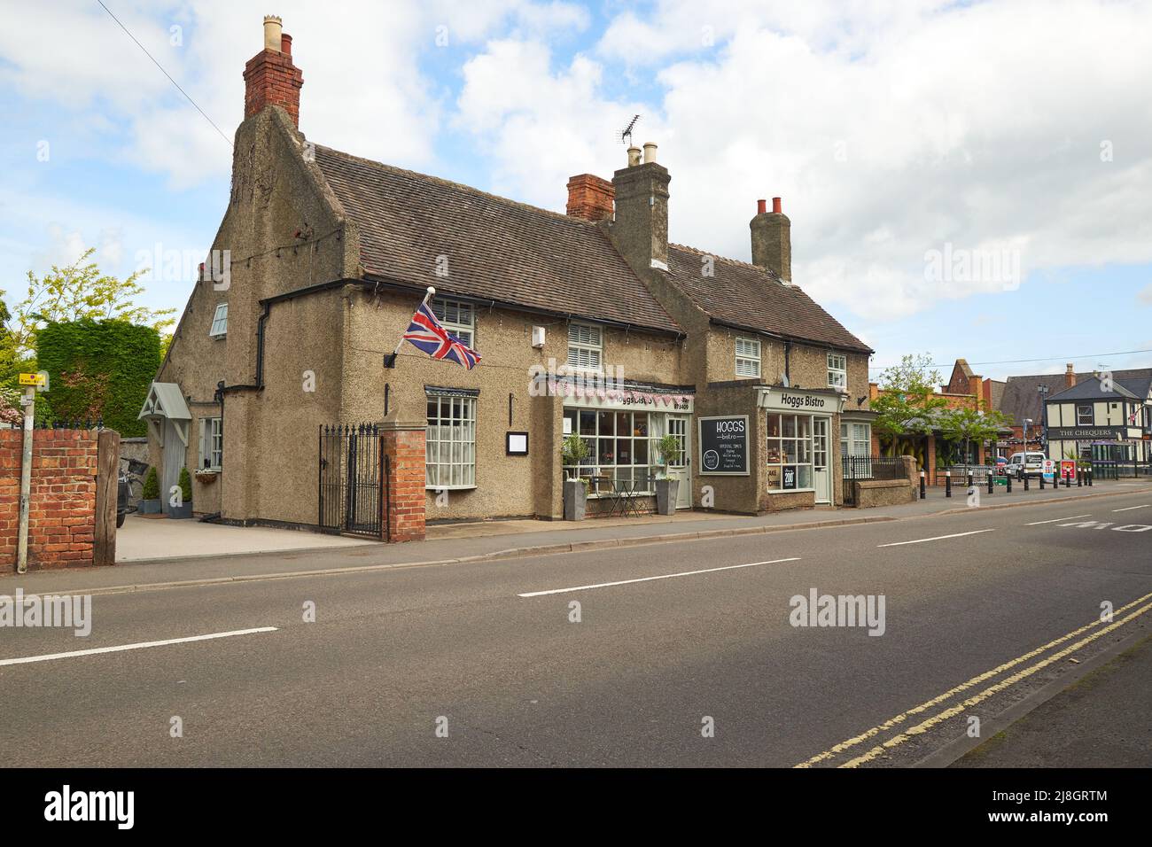 Village scene in Breaston, Derbyshire, UK Stock Photo - Alamy