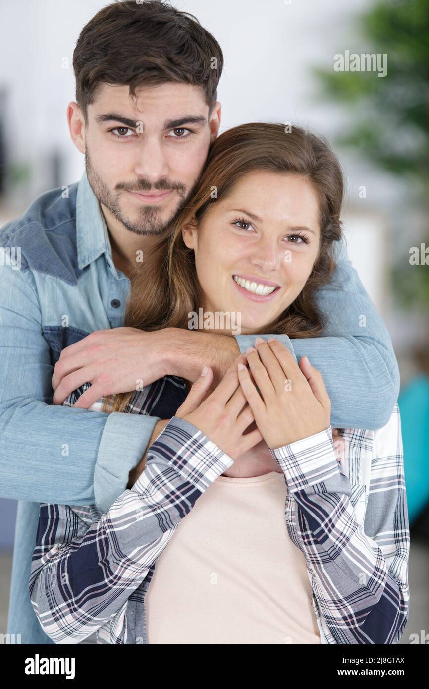 Photo happy dreamy young hi-res stock photography and images - Alamy