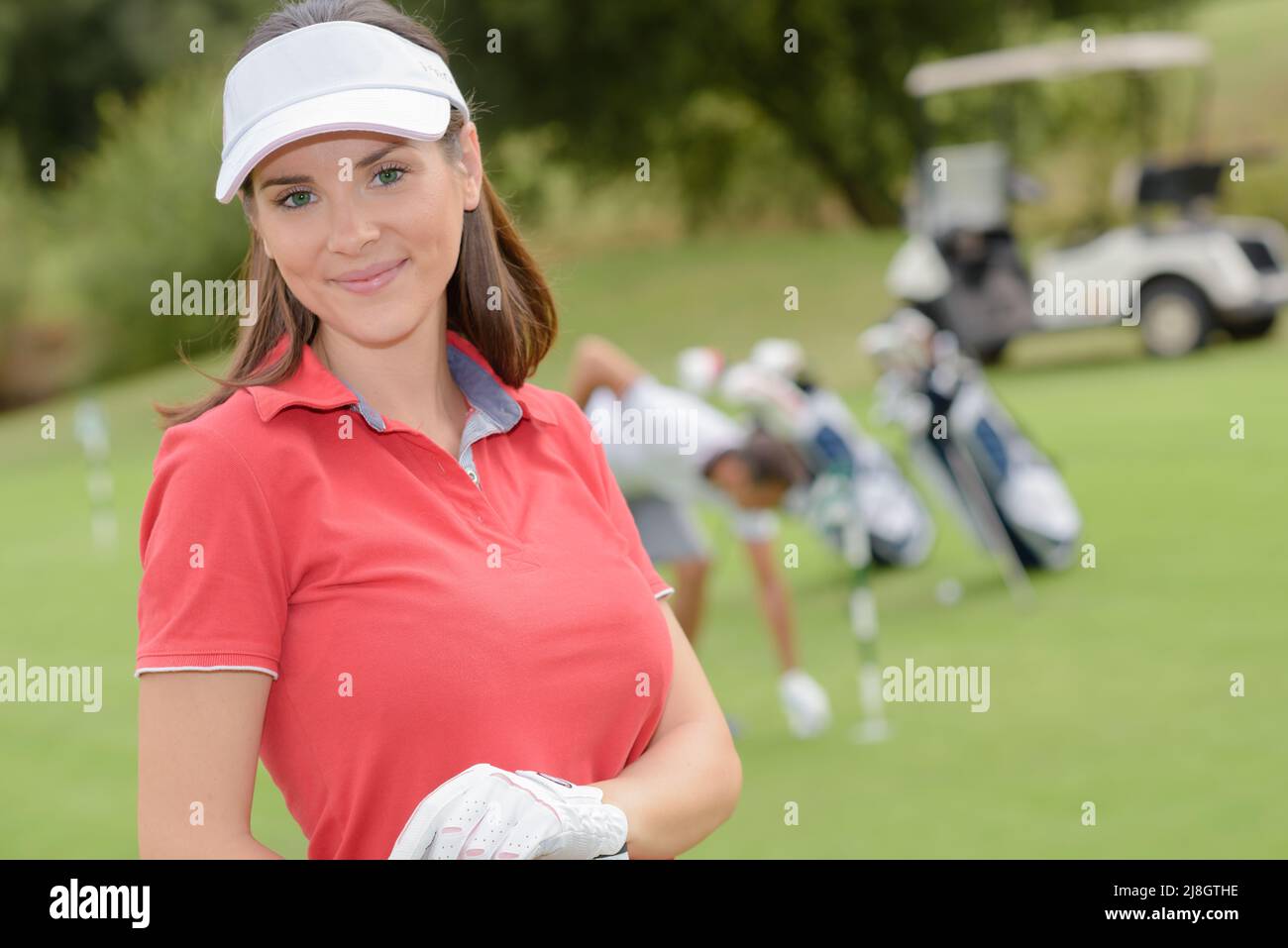 Beautiful women of golf hi-res stock photography and images - Alamy