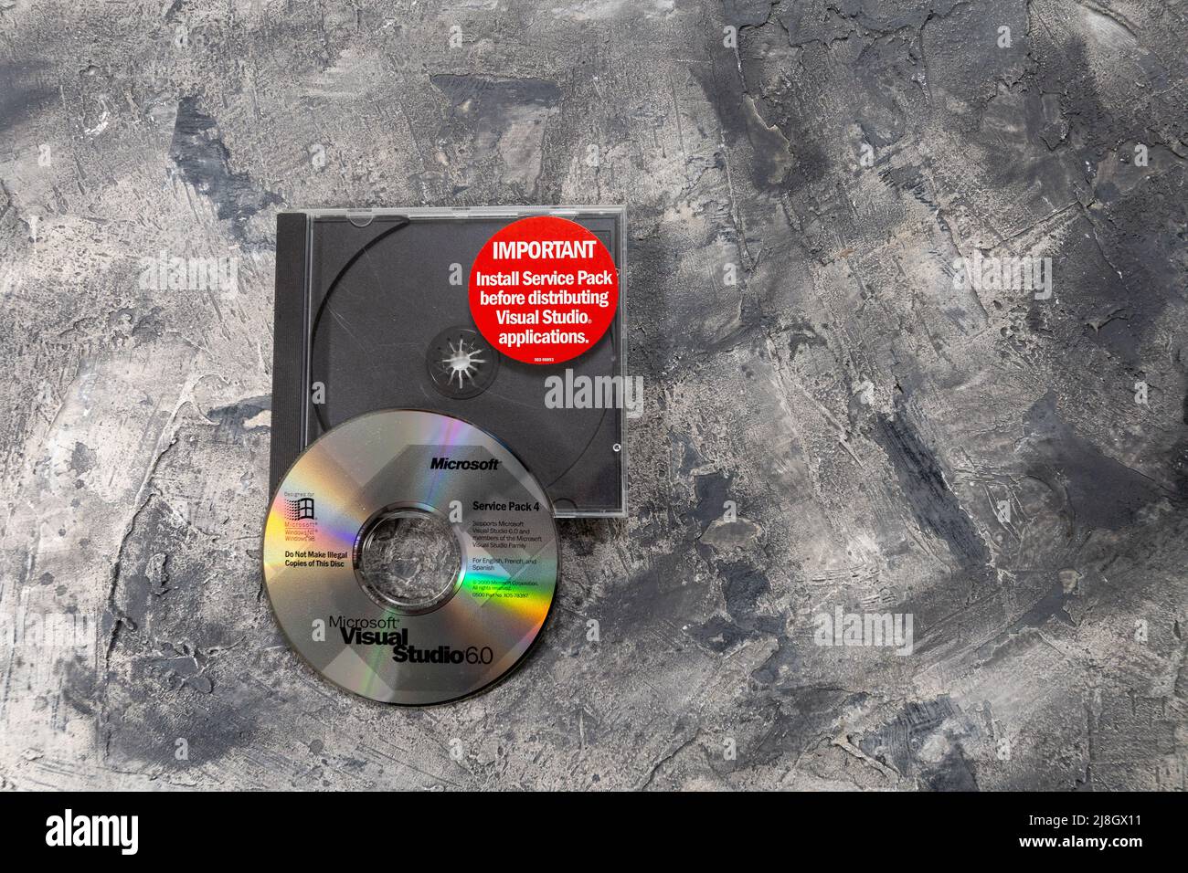 The 1998 release of Microsoft's programme developer Visual Studio v6.0 ...