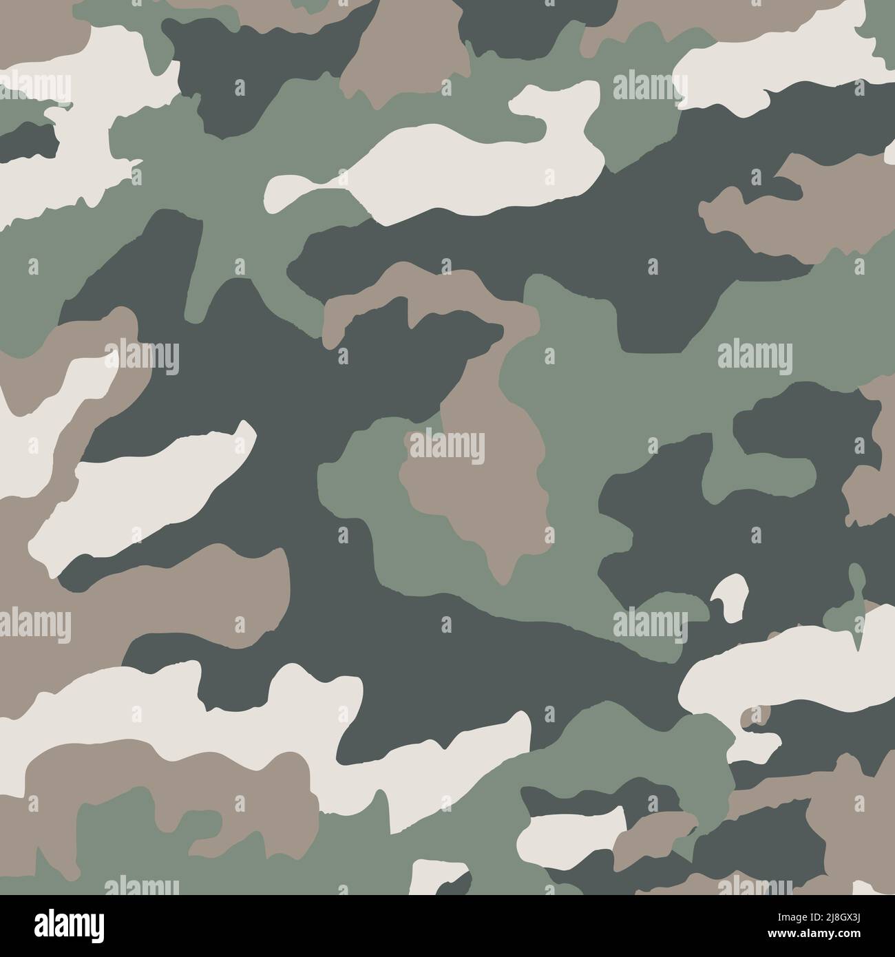 Background texture military khaki winter white camo - Vector ...