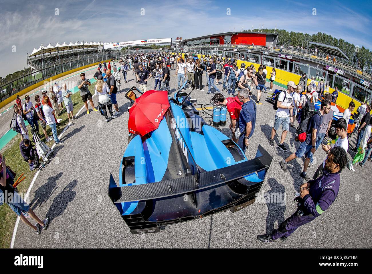 Pit walk and pre grid during the 4 Hours of Imola 2022, 2nd round of ...