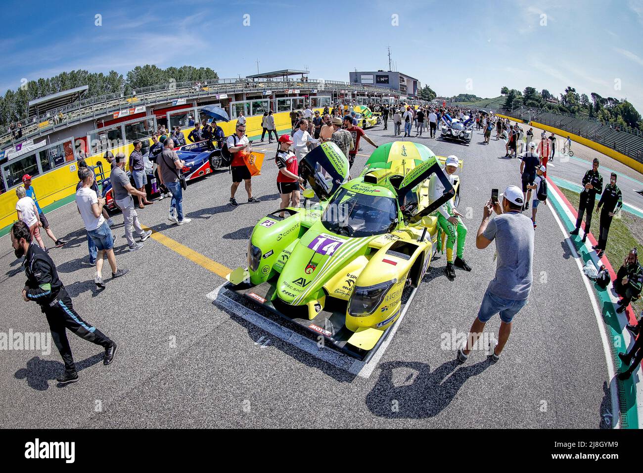 Pit walk and pre grid during the 4 Hours of Imola 2022, 2nd round of ...
