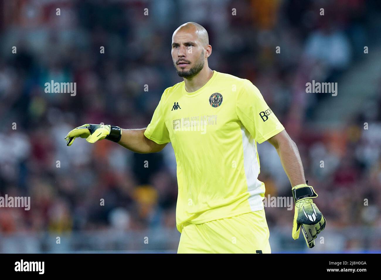 Niki Maenpaa of Venezia FC looks on during the Serie A match between ...
