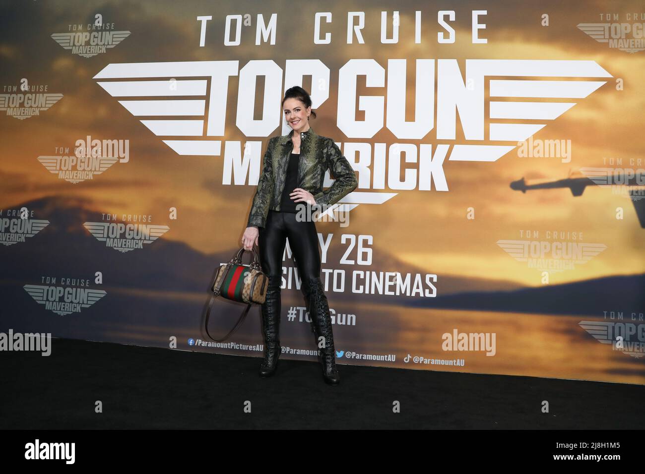 May 16, 2022: VIKTORIA NOVAK attending the Top Gun Maverick Sydney ...