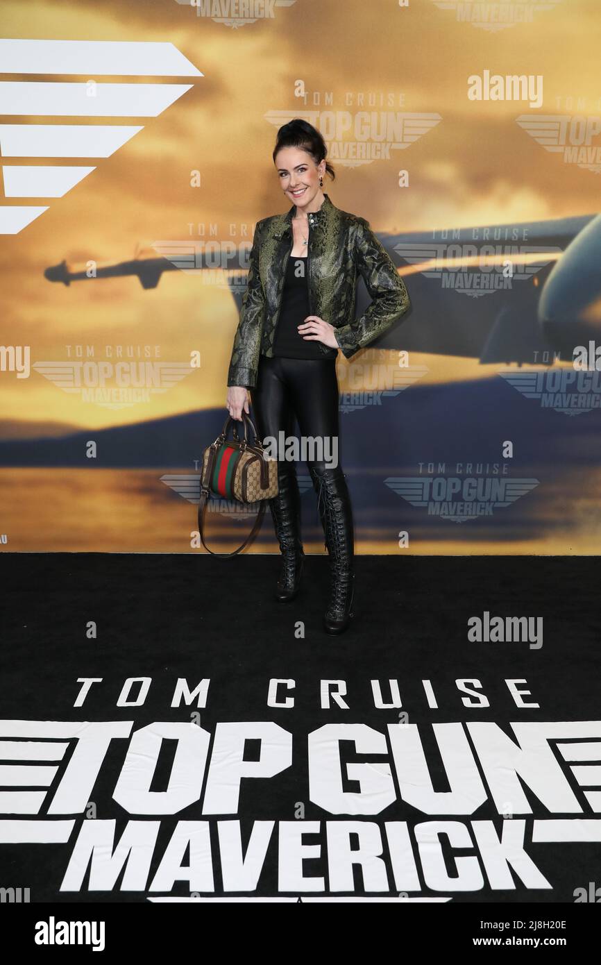 May 16, 2022: VIKTORIA NOVAK attending the Top Gun Maverick Sydney ...