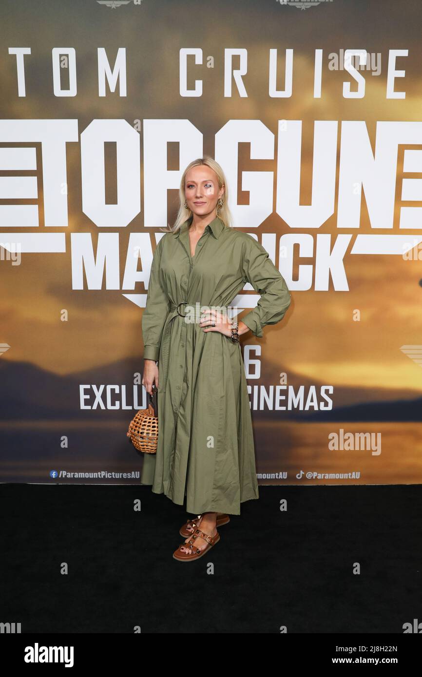 May 16, 2022: SALLY BOWREY attending the Top Gun Maverick Sydney ...