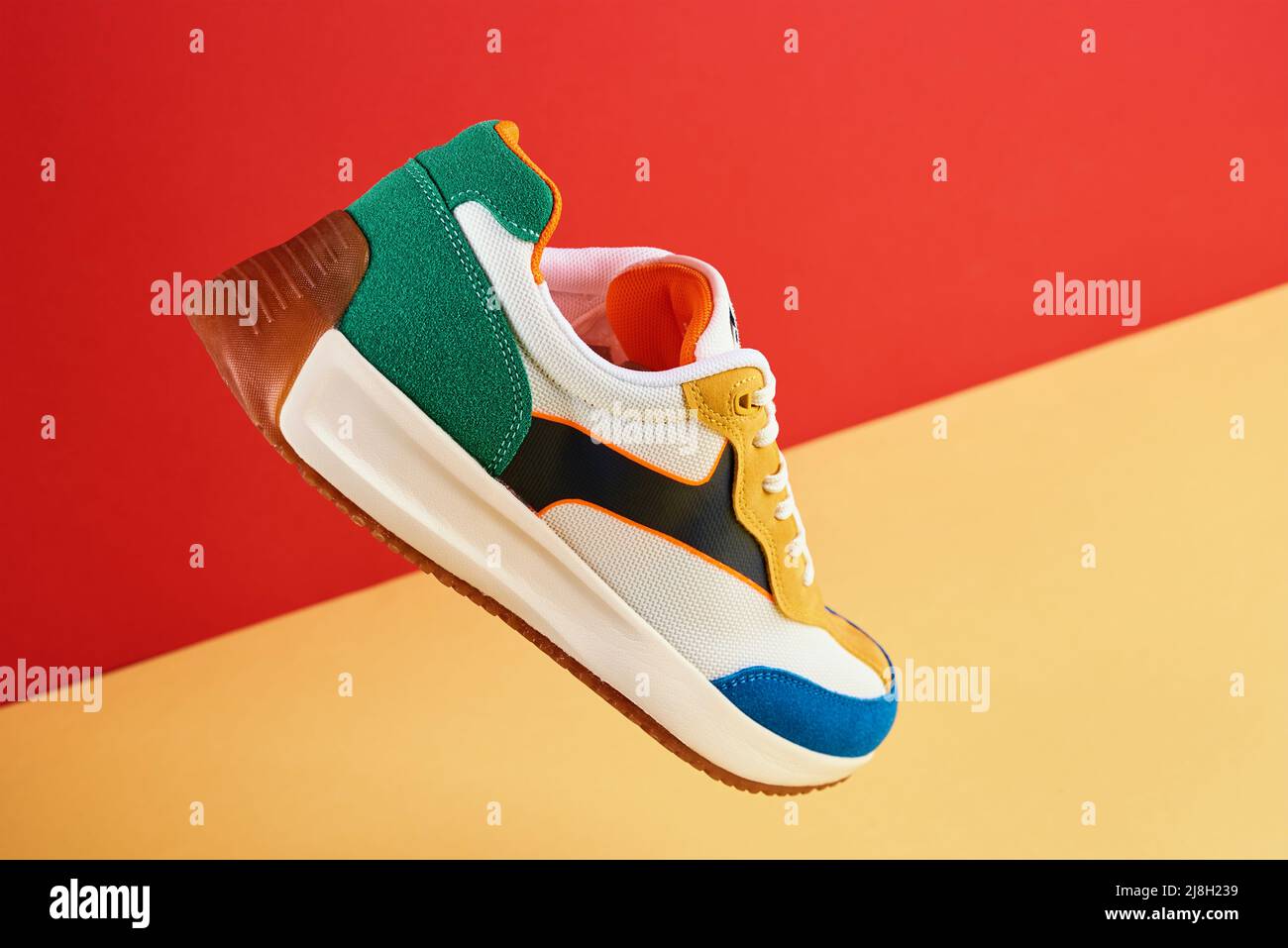 Flying shoes hi-res stock photography and images - Alamy