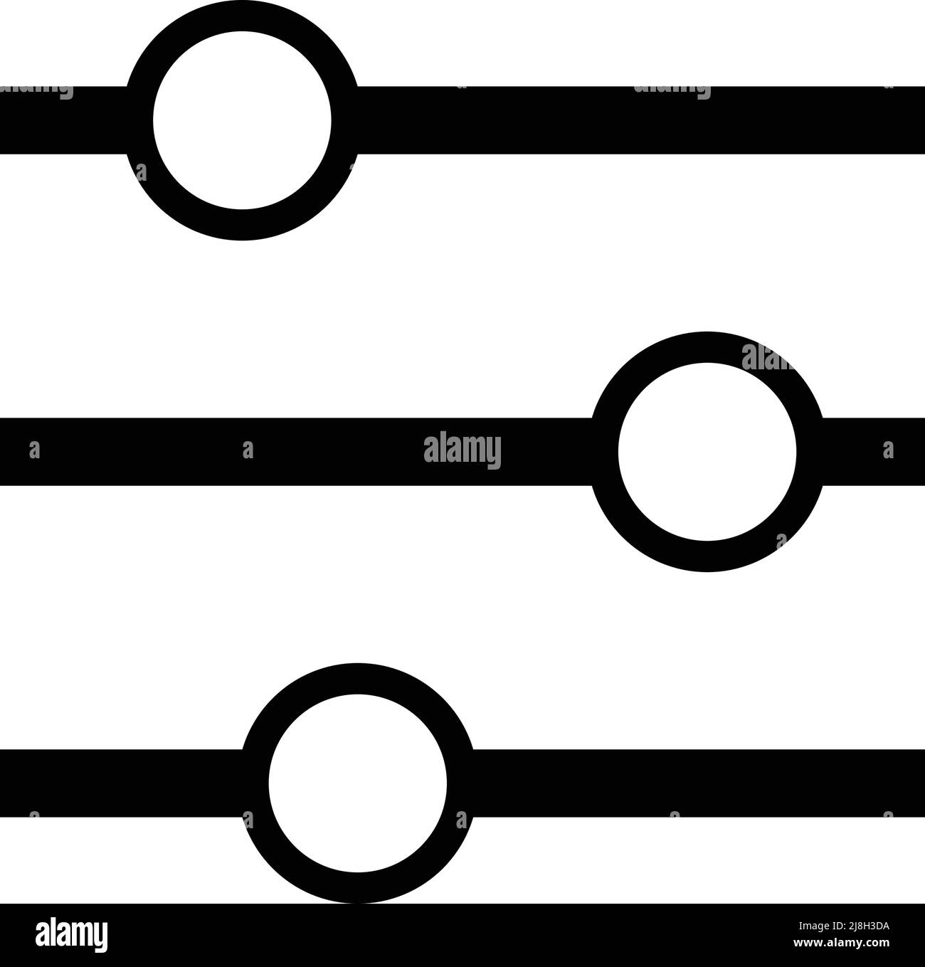 Adjusting vector vectors hi-res stock photography and images - Alamy