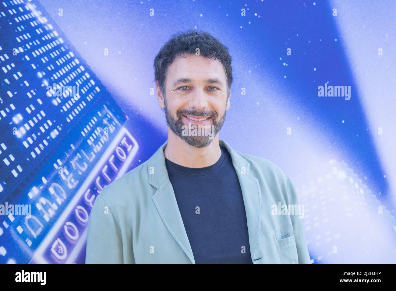 Italian actor Raoul Bova attends the photocall of the film "Cip e Ciop ...