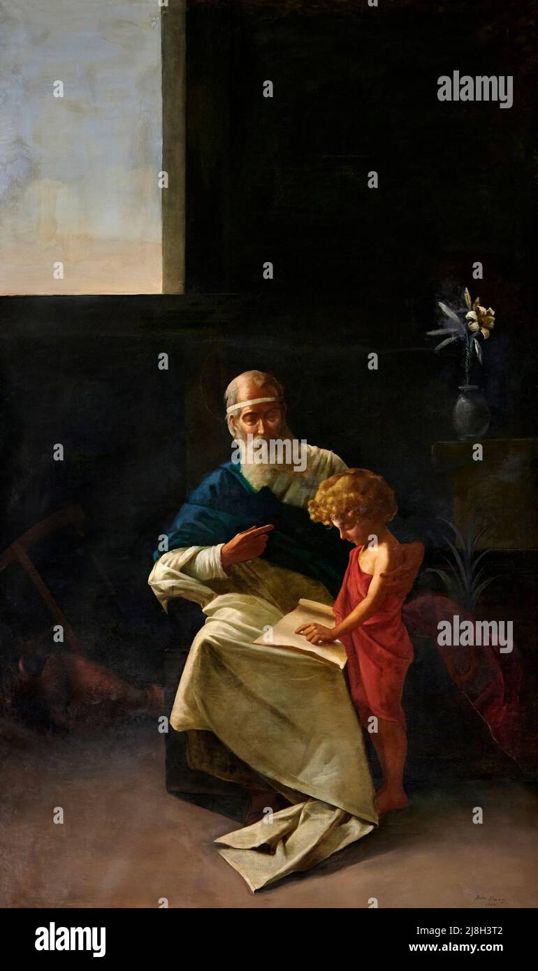 San giuseppe col bambino hi-res stock photography and images - Alamy