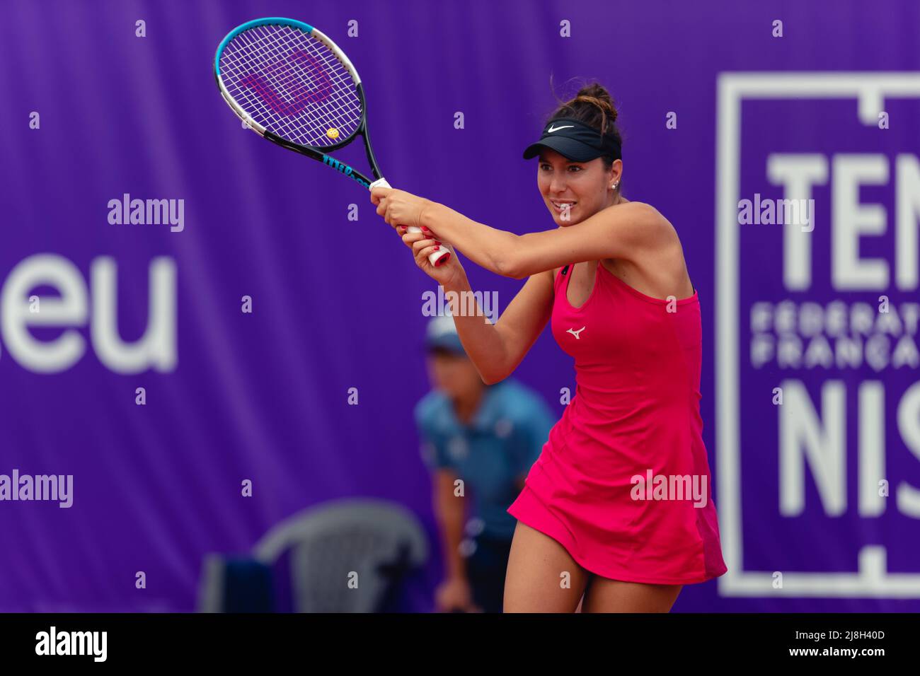 Strasbourg, France. 16th May, 2022. Oceane Dodin of France in action ...