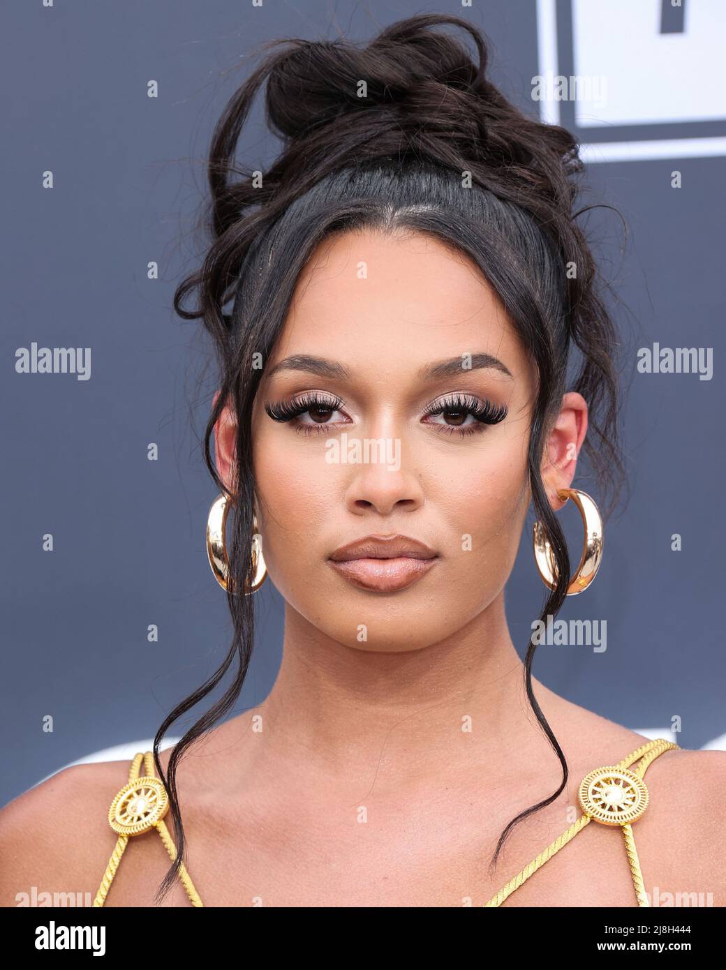 LAS VEGAS, NEVADA, USA - MAY 15: Brooklyn Nikole arrives at the 2022 Billboard Music Awards held ...