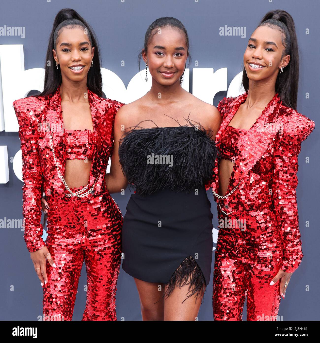 LAS VEGAS, NEVADA, USA - MAY 15: D'Lila Combs, Chance Combs and Jessie ...