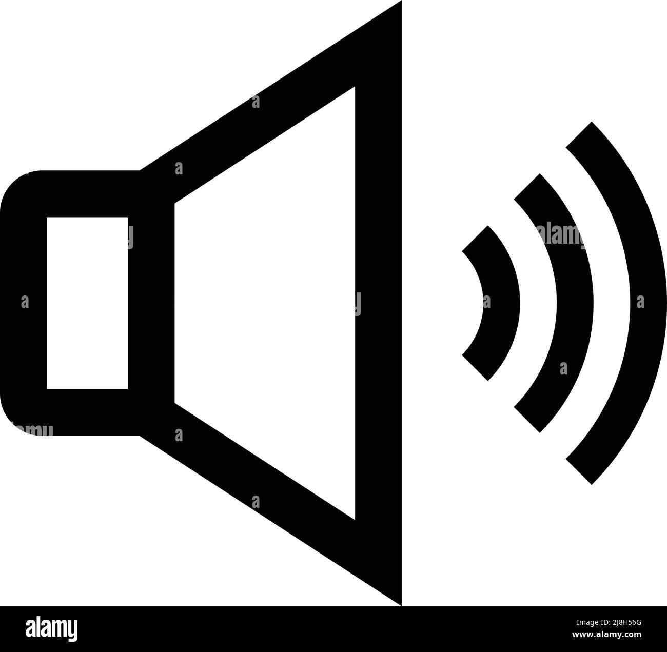 Simple loudspeaker hi-res stock photography and images - Alamy