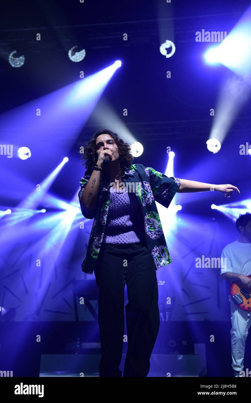 May 14, 2022, Naples, Italy: Madame, stage name of Francesca Calearo ...