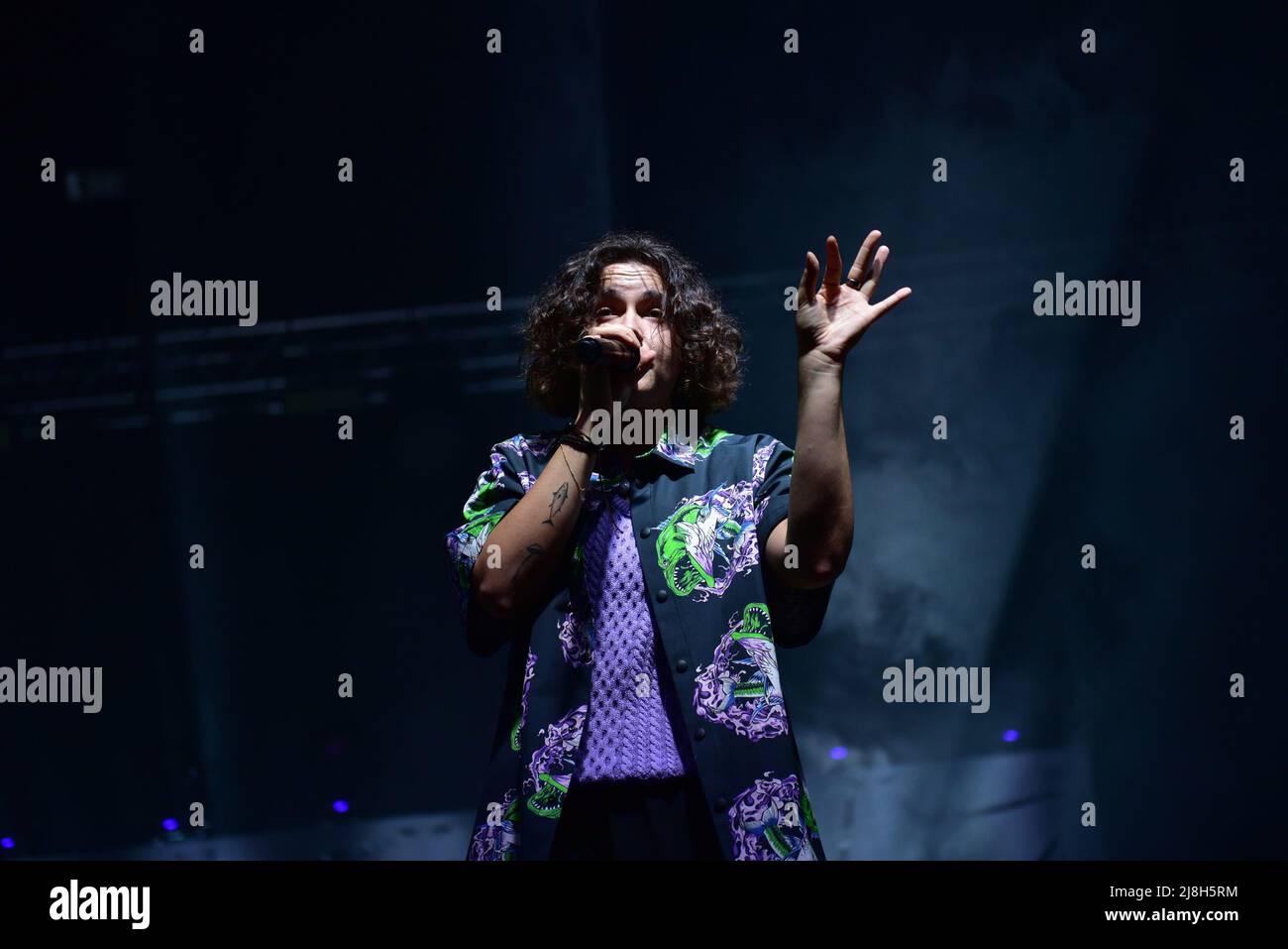 May 14, 2022, Naples, Italy: Madame, stage name of Francesca Calearo ...
