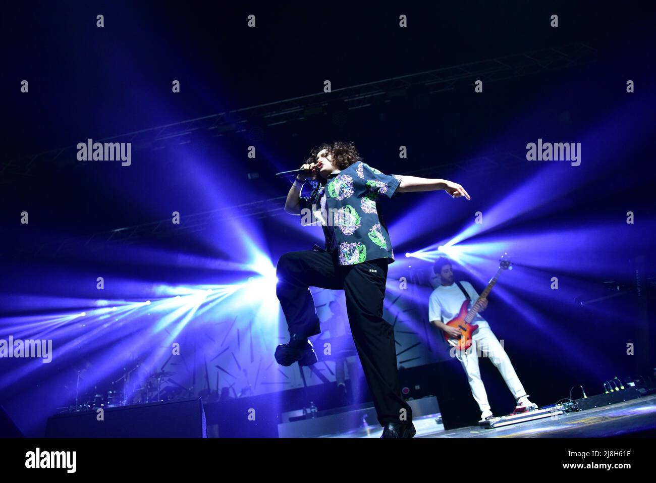 May 14, 2022, Naples, Italy: Madame, stage name of Francesca Calearo ...