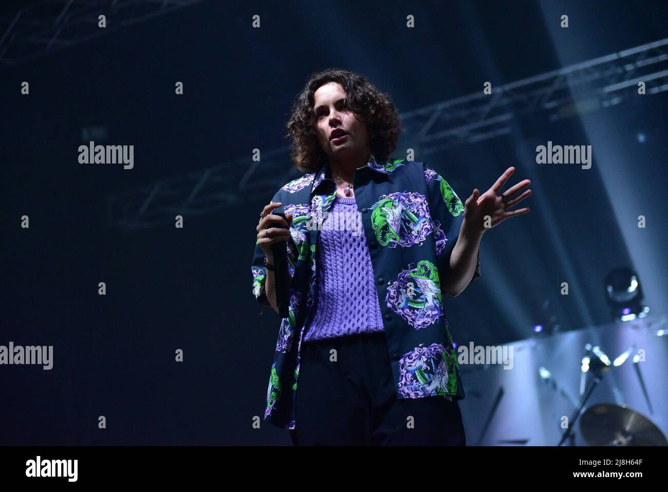 May 14, 2022, Naples, Italy: Madame, stage name of Francesca Calearo ...