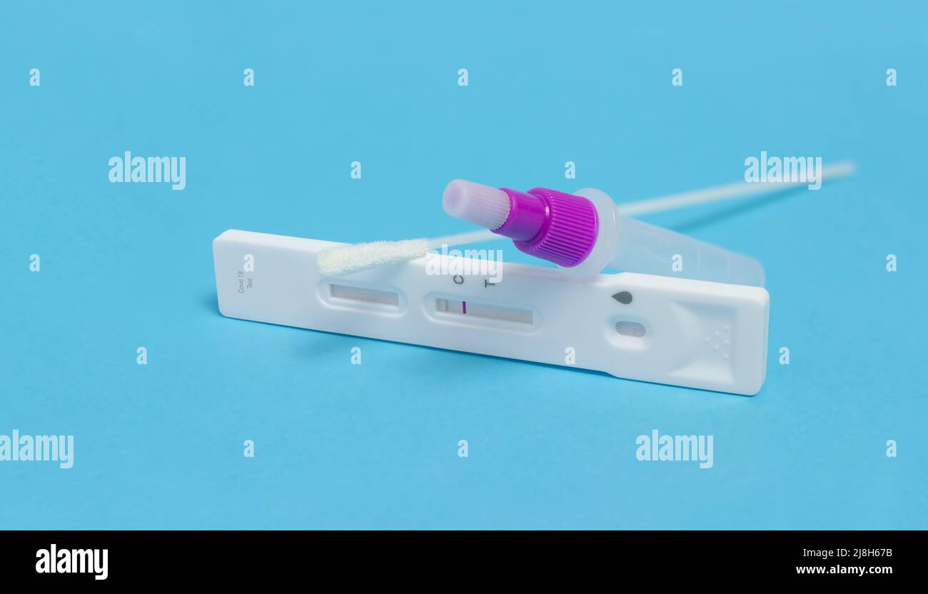 Rapid nasal antigen swab test for the detection of the Covid 19 virus ...