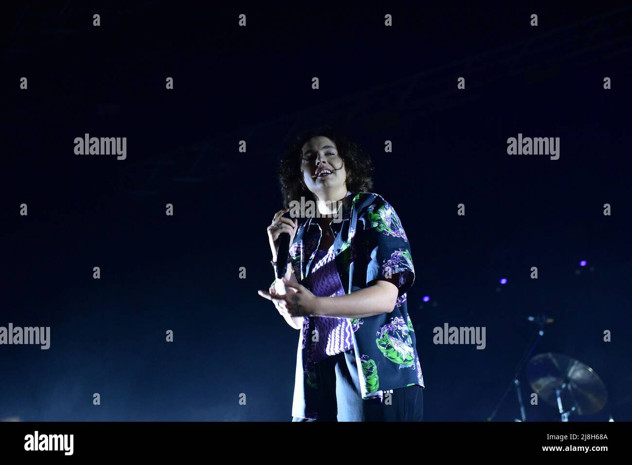 May 14, 2022, Naples, Italy: Madame, stage name of Francesca Calearo ...