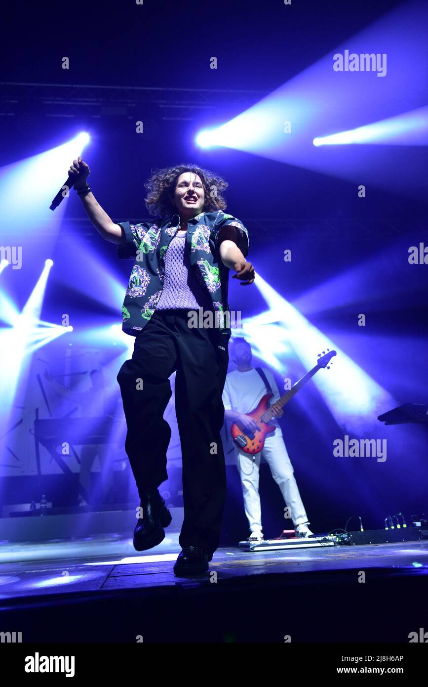 May 14, 2022, Naples, Italy: Madame, stage name of Francesca Calearo ...