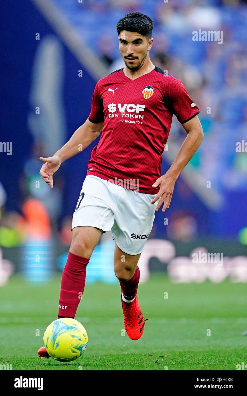 Carlos Soler of Valencia CF during the La Liga match between RCD ...