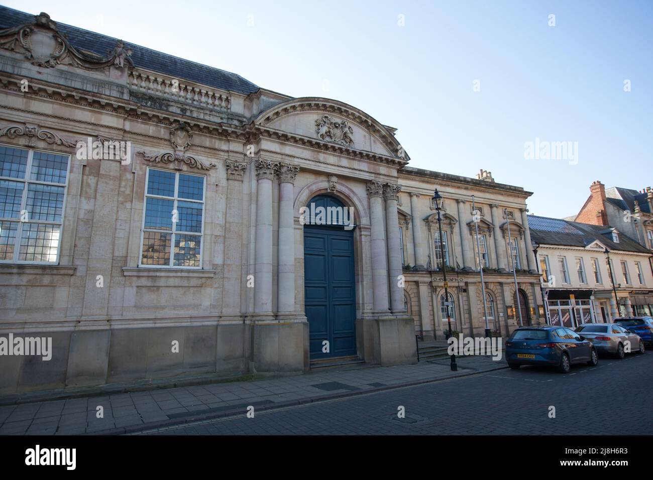 The Northampton County Council building on George Row, in Northampton ...