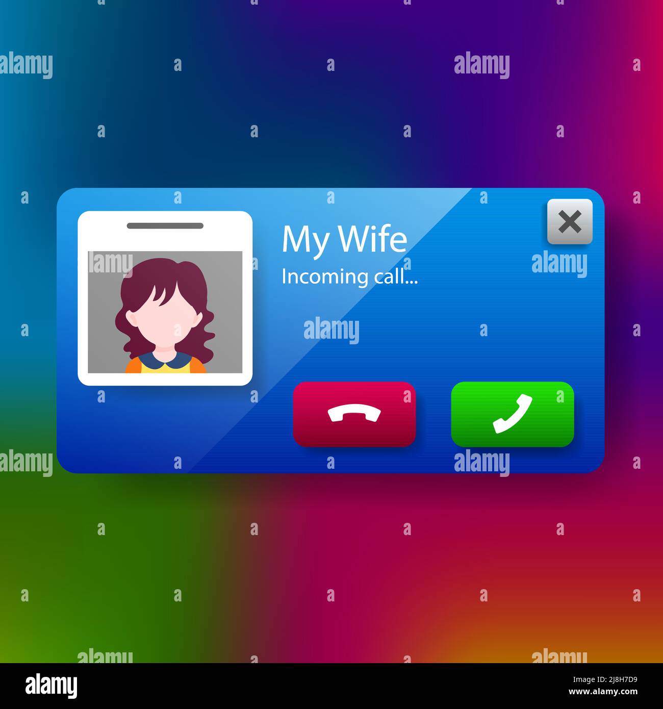 Incoming call hi-res stock photography and images - Alamy