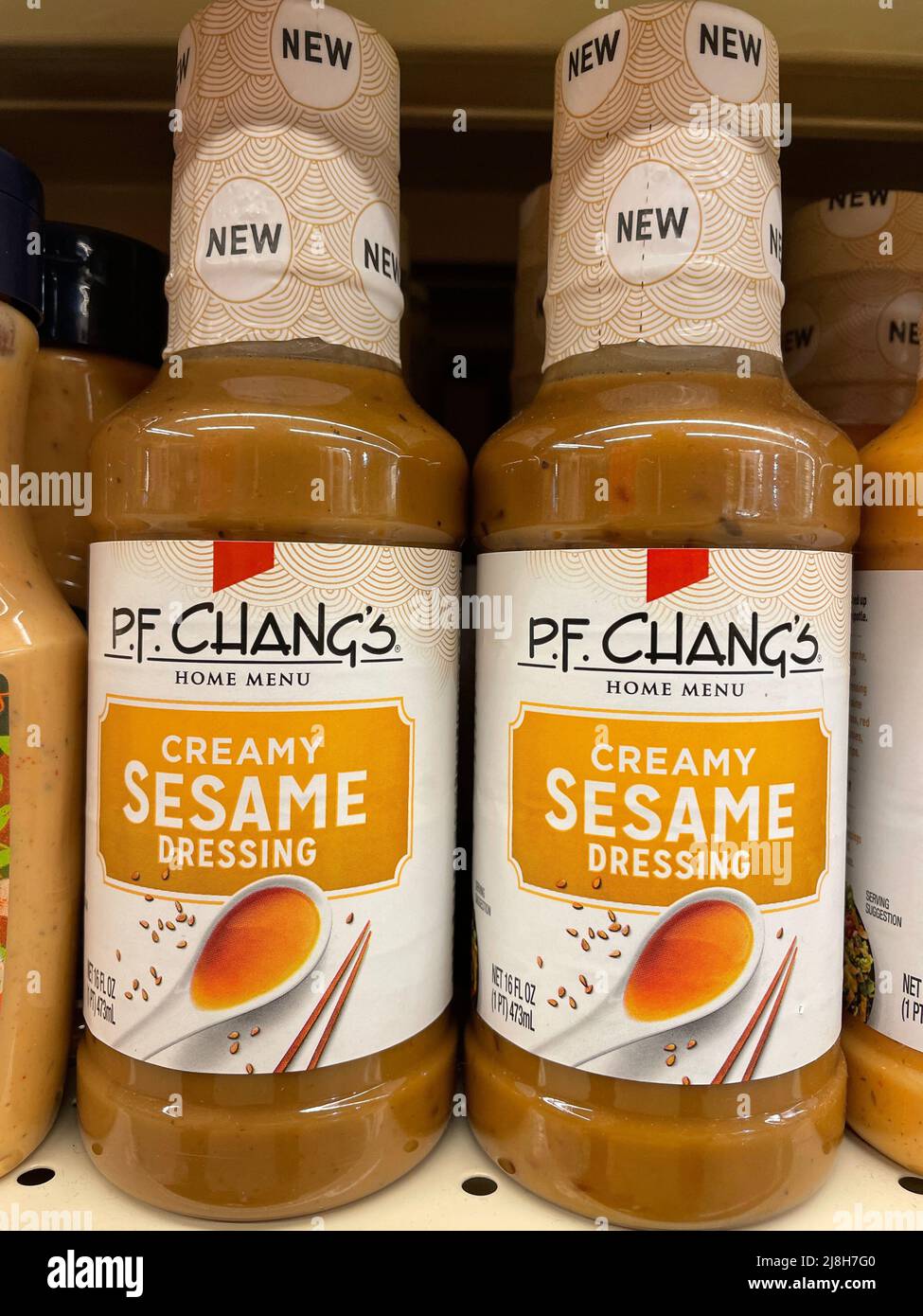 Grovetown, Ga USA - 12 15 21: Salad dressing retail store P.F. Changs ...