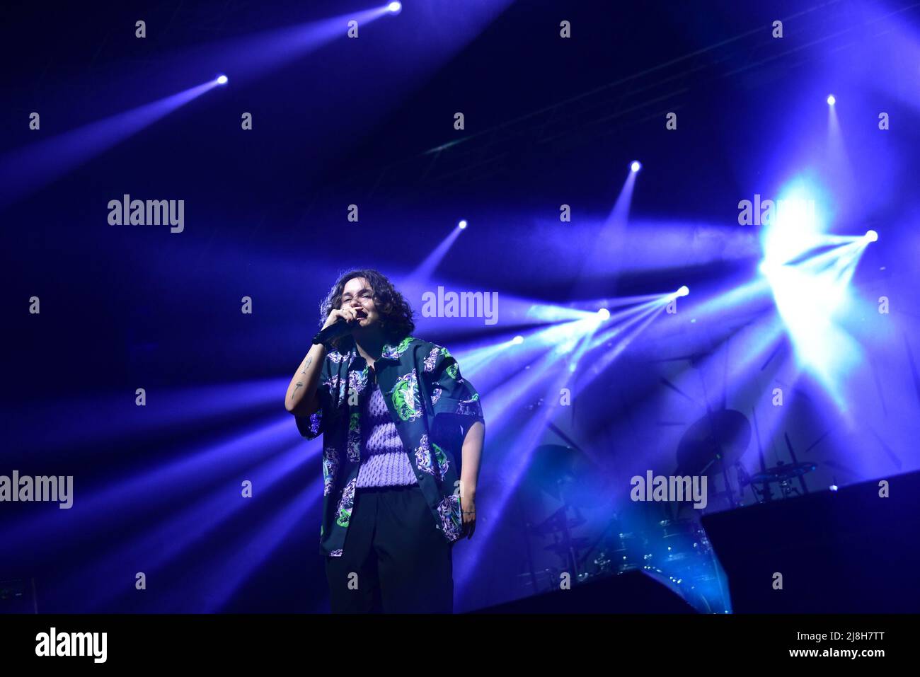 May 14, 2022, Naples, Italy: Madame, stage name of Francesca Calearo ...