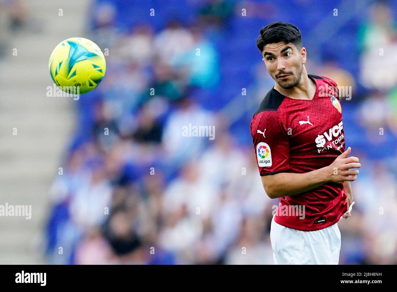 Carlos Soler of Valencia CF during the La Liga match between RCD ...