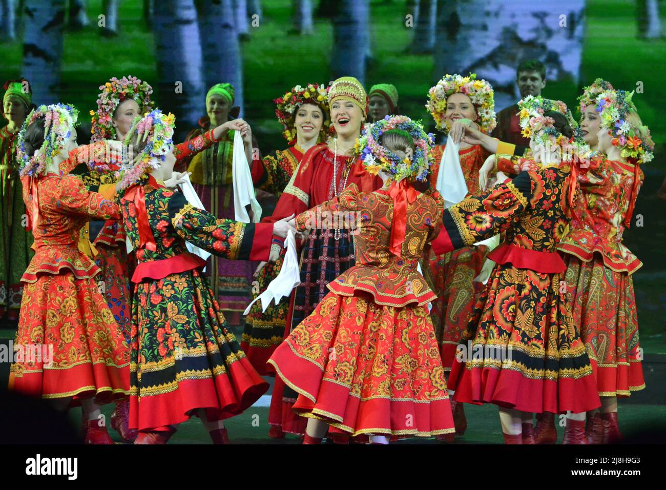 Festive concert Songs of the War Years.Russian Song Theatre, Moscow May ...