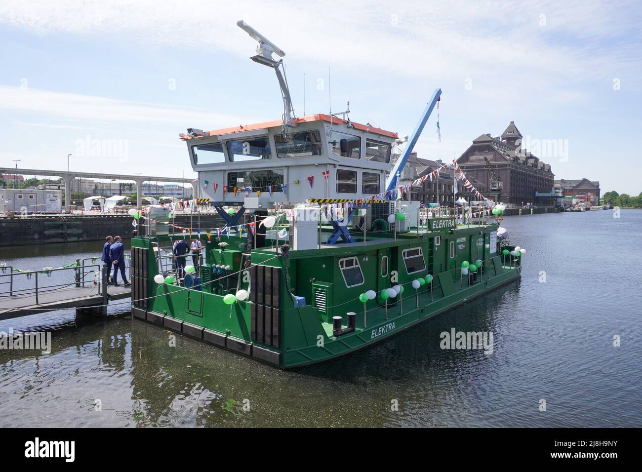 Berlin, Germany. 16th May, 2022. View of the first zero-emission push ...