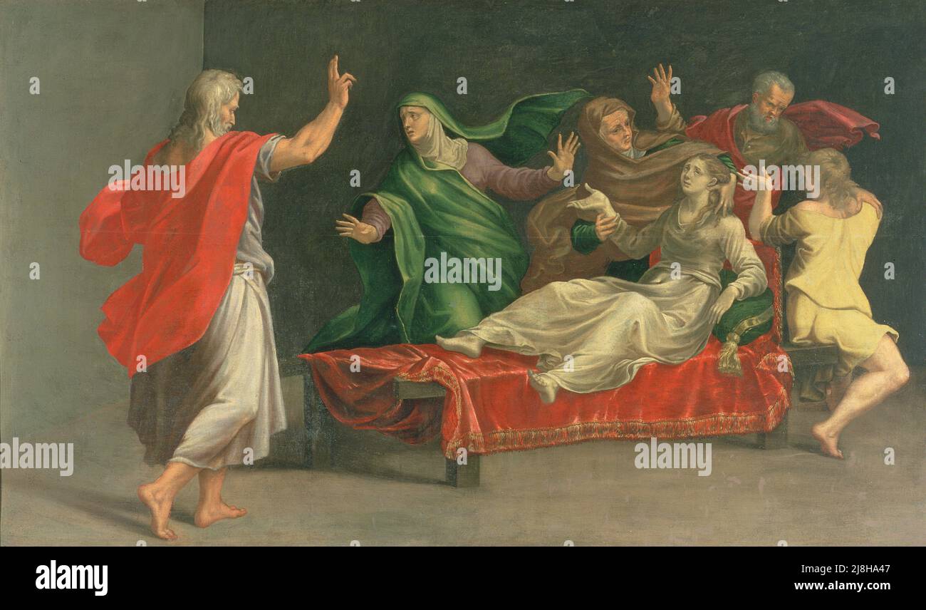 Madonna and Child with St. John the Baptist and St. Anne (panel) by ...