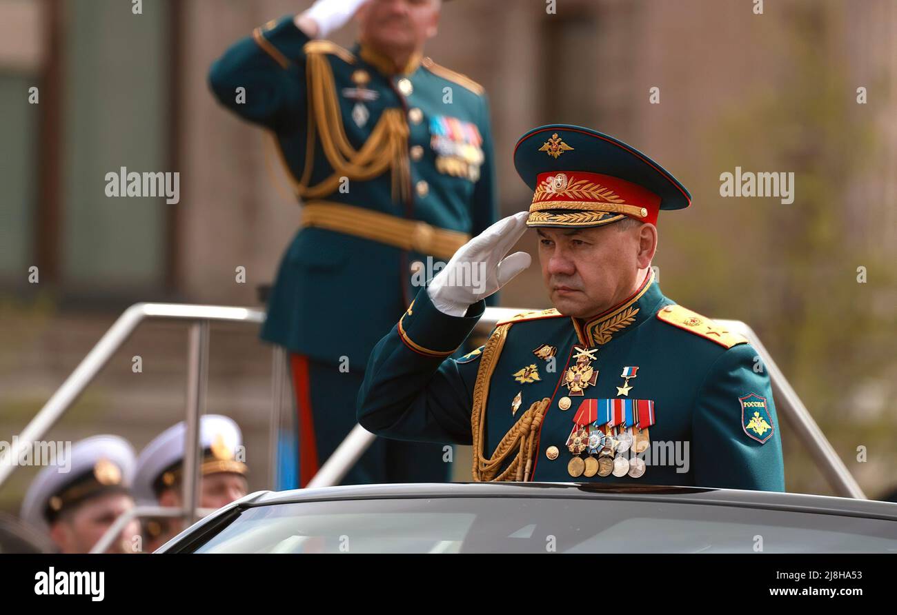 Russian President Vladimir Putin attended a military parade marking the ...