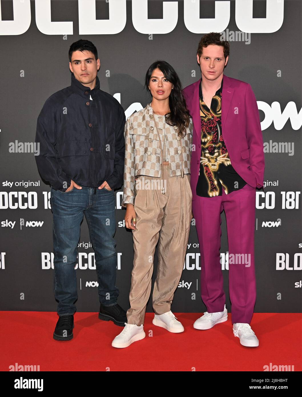 Milan, Italy. 16th May, 2022. Milan, Italy BLOCK 181 photocall of the ...