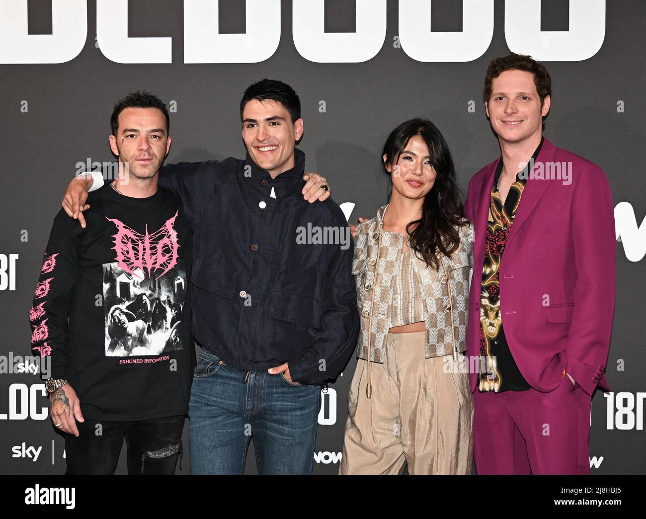 Milan, Italy. 16th May, 2022. Milano, Italy BLOCK 181 photocall of the ...