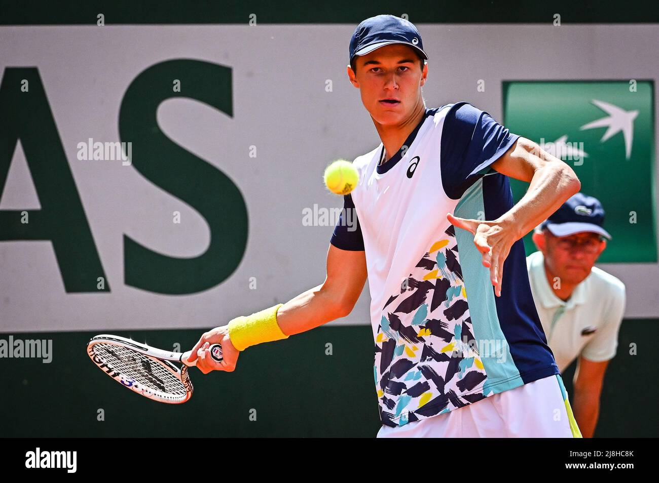 Paris, France. 16th May, 2022. Gabriel DEBRU of France during the ...