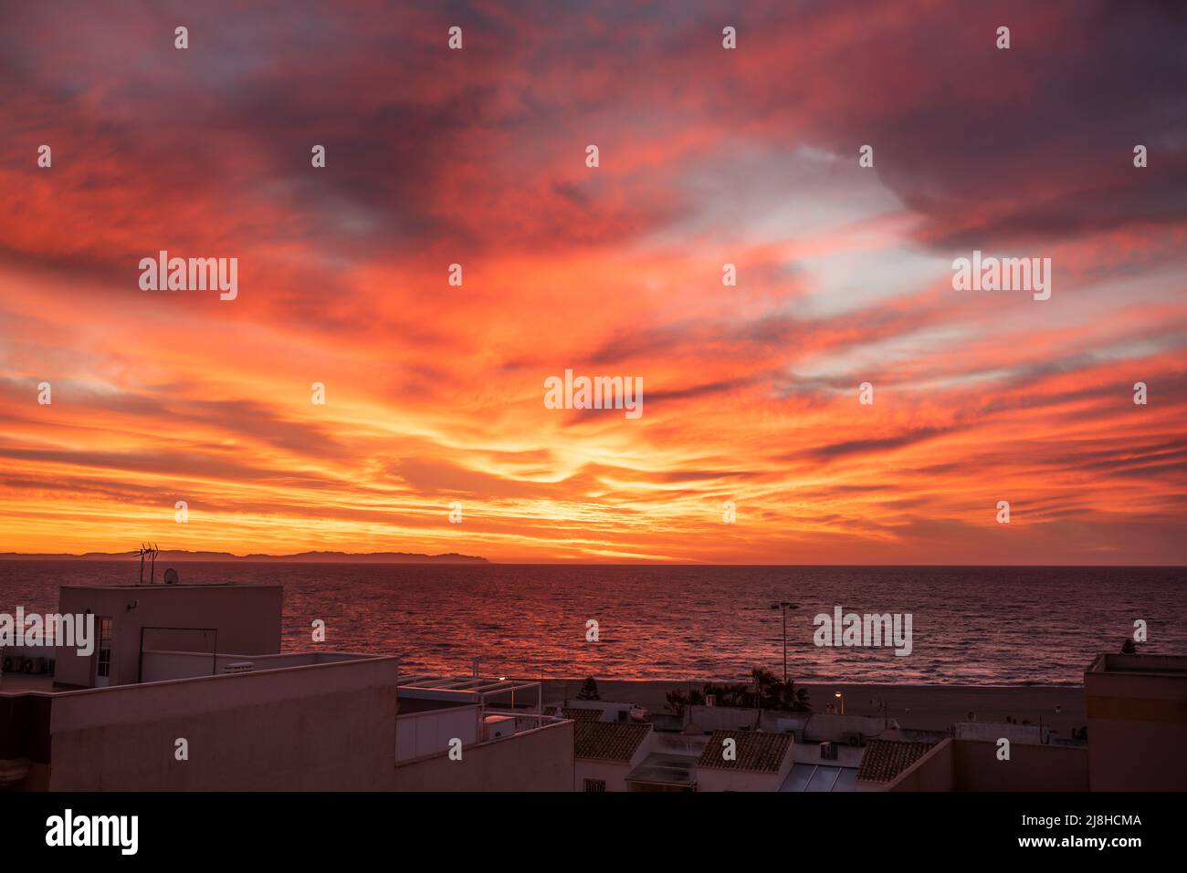 Sunrise colors in spain hi-res stock photography and images - Alamy
