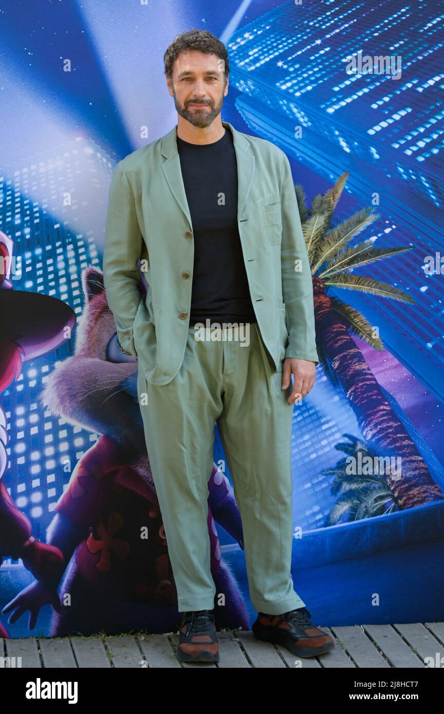 Raoul Bova attends the Cip e Ciop Agenti speciali photocall at Casa del ...